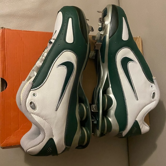 Nike | Shoes | Rare Vintage Nike Shox Monster Metal Baseball Cleats ...